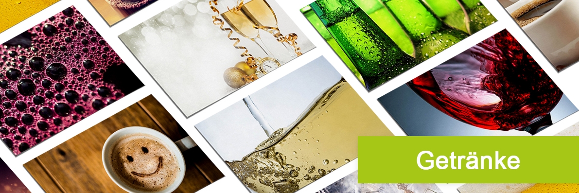 Getränke - Feiern & Party - Alle Kategorien - tischsetmacher.de